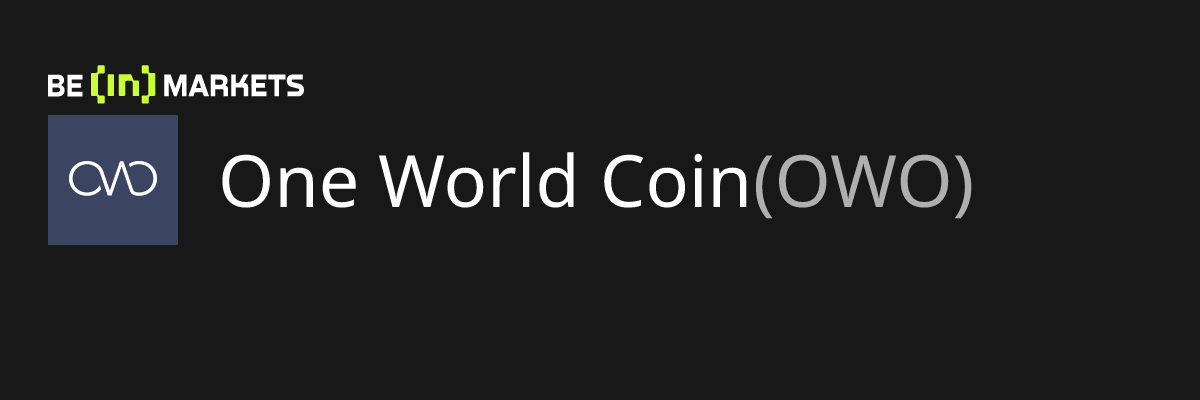 One World Coin (OWO) Price, MarketCap, Charts and Fundamentals Info ...