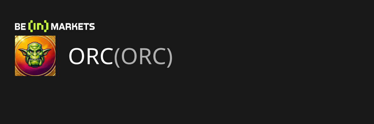 ORC (ORC) Price, MarketCap, Charts and Fundamentals Info - BeInCrypto