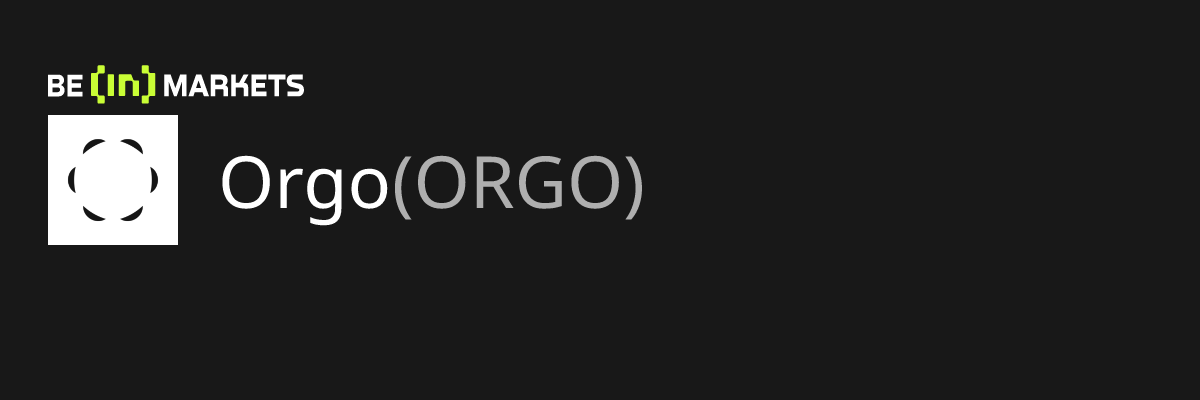 Orgo (ORGO) Price, MarketCap, Charts and Fundamentals Info - BeInCrypto