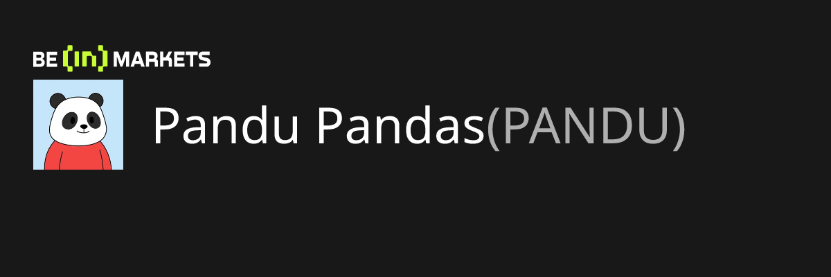 Pandu Pandas (PANDU) información de precios, capitalización de mercado, gráficos y fundamentos ...