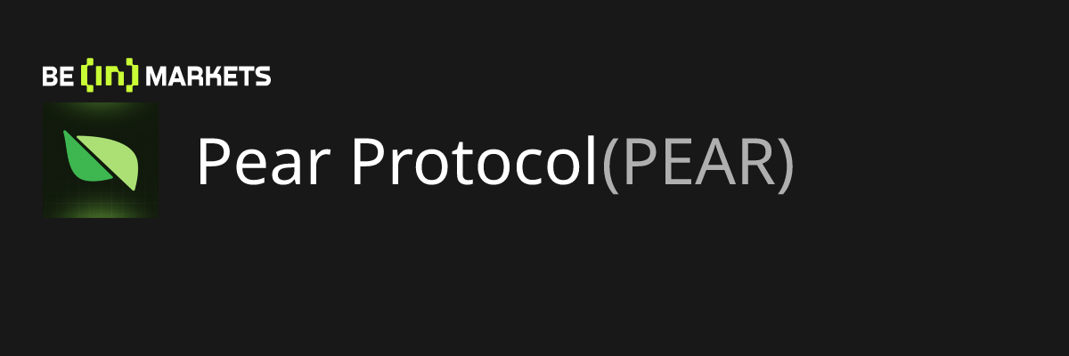 Pear Protocol (PEAR) información de precios, capitalización de mercado, gráficos y fundamentos ...