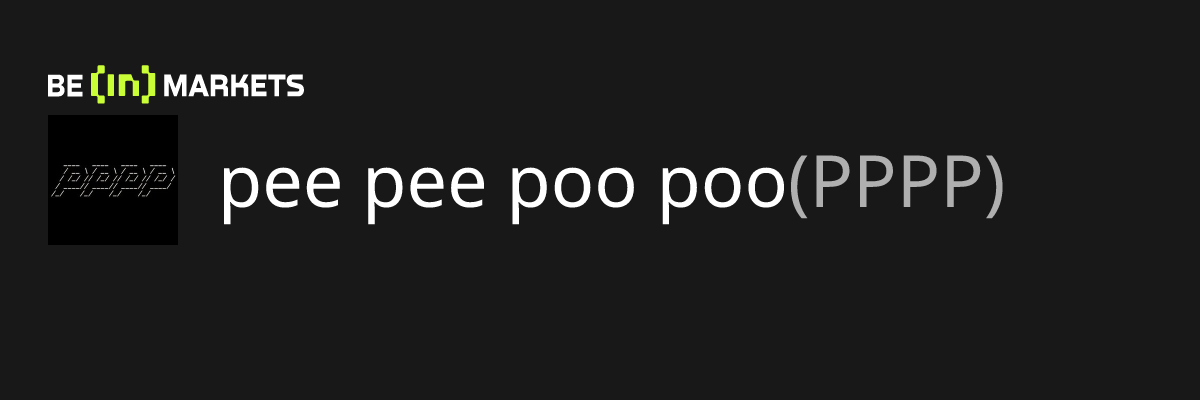pee pee poo poo (PPPP) información de precios, capitalización de mercado, gráficos y fundamentos ...