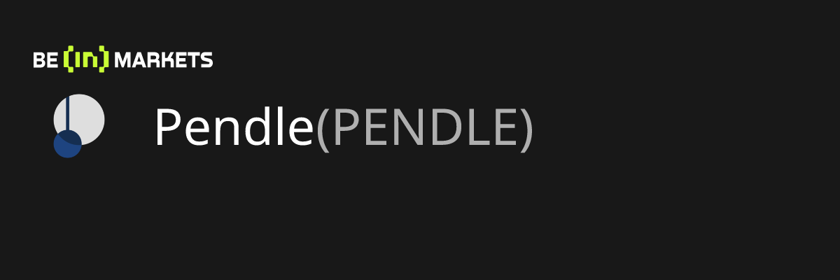 Pendle (PENDLE) Informações sobre preço, MarketCap, gráficos e ...