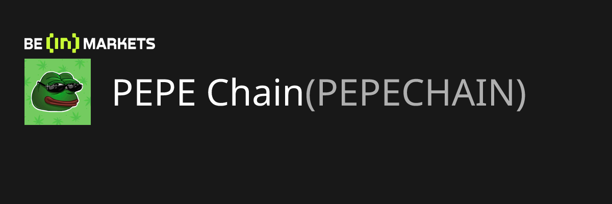 PEPE Chain (PEPECHAIN) Price, MarketCap, Charts and Fundamentals Info ...