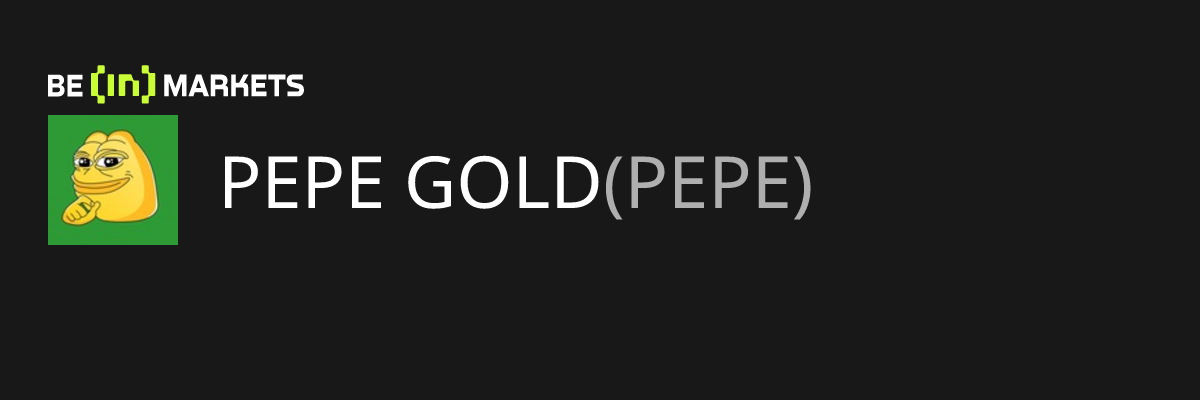 PEPE GOLD (PEPE) Informações sobre preço, MarketCap, gráficos e ...