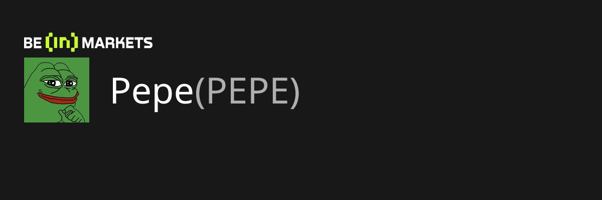 Pepe (PEPE) Harga, Kapitalisasi Pasar, Info Grafik dan Fundamental ...