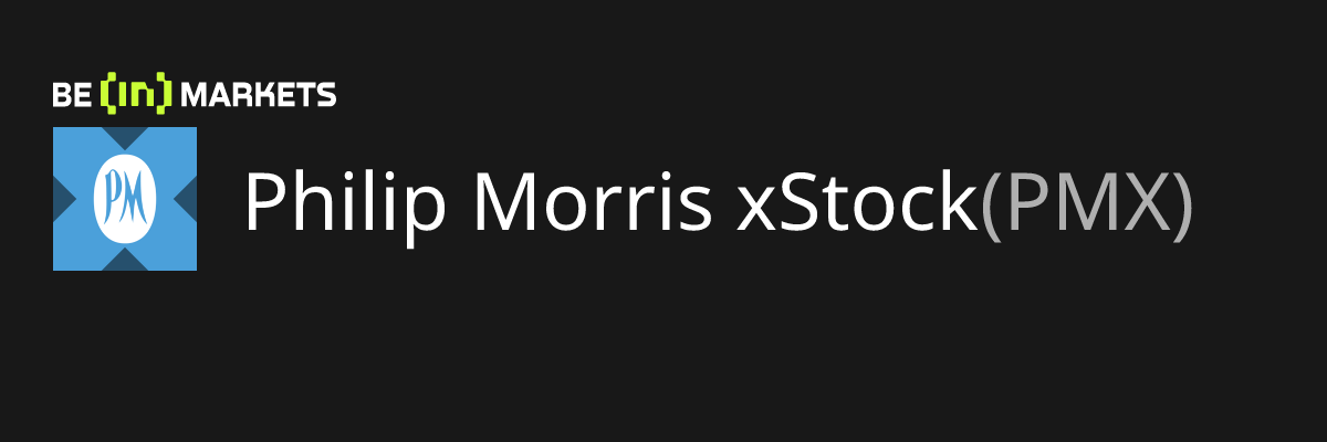 Philip Morris xStock (PMX) Fiyat, Piyasa Değeri, Grafikler ve Temel ...