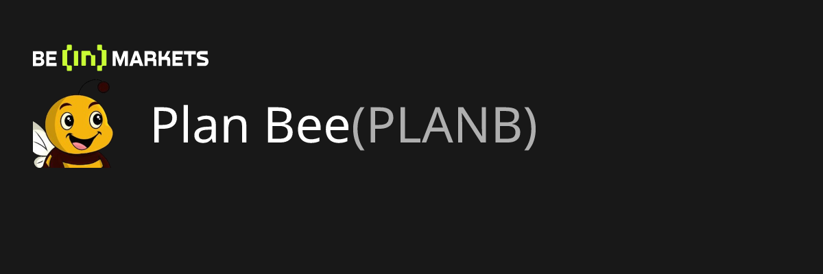 Plan Bee (PLANB) Price, MarketCap, Charts and Fundamentals Info ...