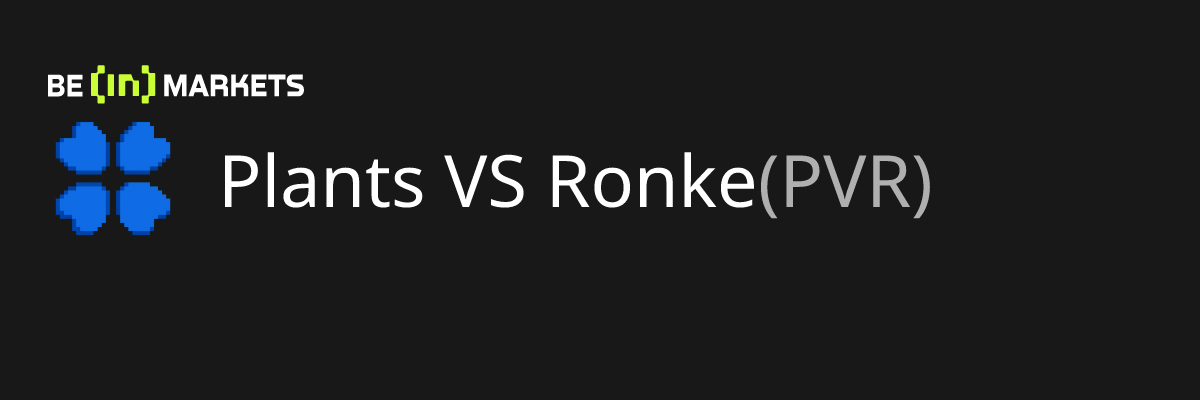 Plants VS Ronke (PVR) Price, MarketCap, Charts and Fundamentals Info ...