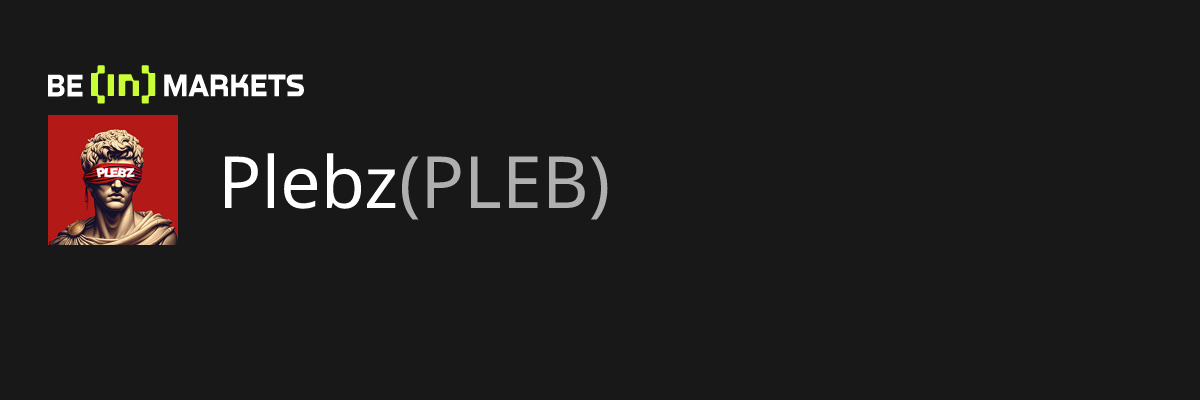 Cours du Plebz (PLEB) : Prix, Informations fondamentales ...