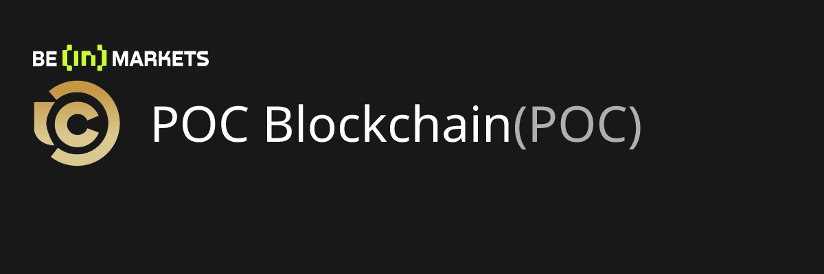 POC Blockchain (POC) Price, MarketCap, Charts and Fundamentals Info ...
