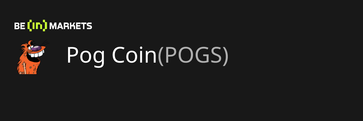 Pog Coin (POGS) Price, MarketCap, Charts and Fundamentals Info - BeInCrypto
