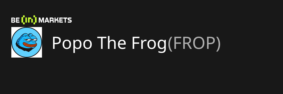 Popo The Frog (FROP) Harga, Kapitalisasi Pasar, Info Grafik dan ...