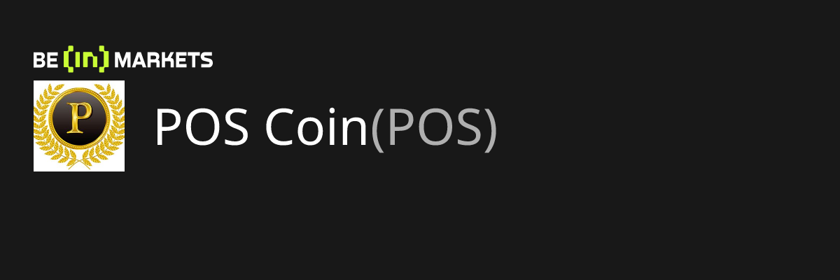 POS Coin (POS) Fiyat, Piyasa Değeri, Grafikler ve Temel Bilgi - BeInCrypto