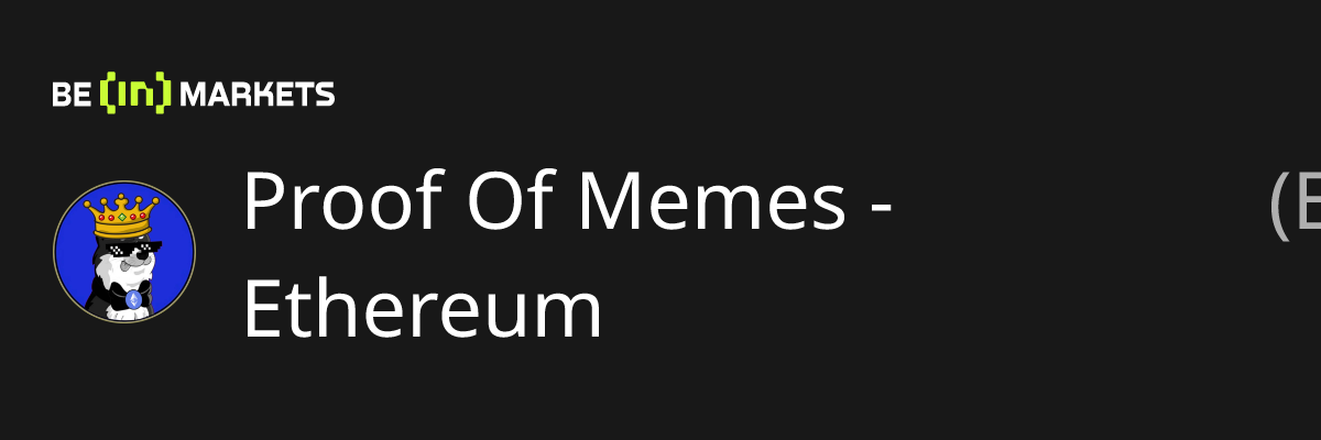 Proof Of Memes - Ethereum (ETH2.0) 価格, 時価総額, 図表およびファンダメンタルズ情報 ...