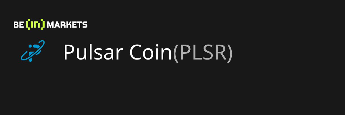 Pulsar Coin (PLSR) 가격, 마켓캡, 차트 및 펜더멘털 정보 - BeinCrypto Korea