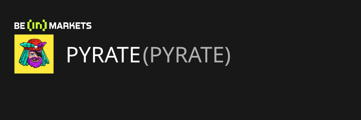Cours du PYRATE (PYRATE) : Prix, Informations fondamentales ...