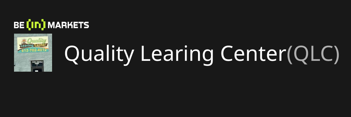 Cours du Quality Learing Center (QLC) : Prix, Informations ...