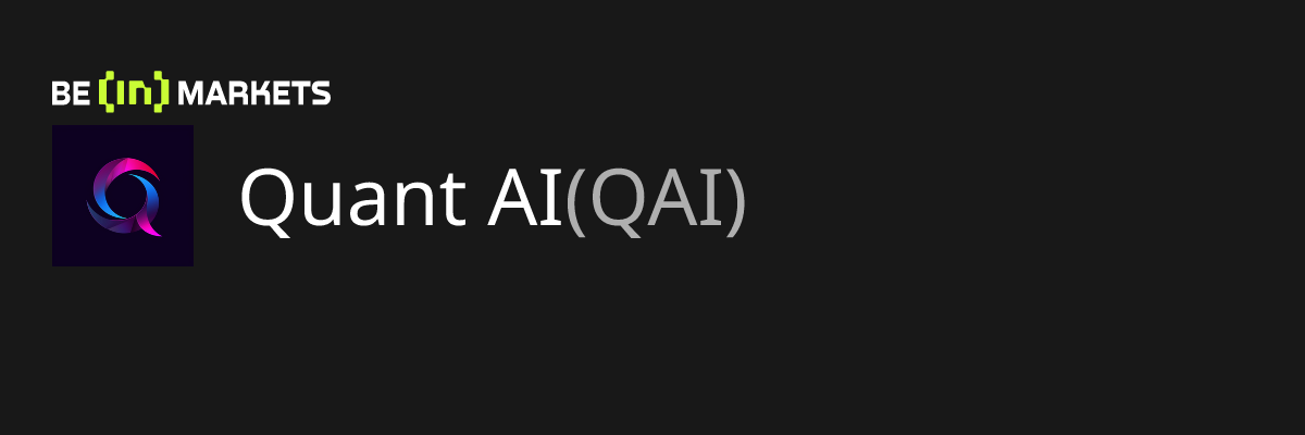 Quant AI (QAI) 가격, 마켓캡, 차트 및 펜더멘털 정보 - BeinCrypto Korea