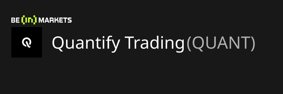 Quantify Trading (QUANT) Price, MarketCap, Charts and Fundamentals Info - BeInCrypto