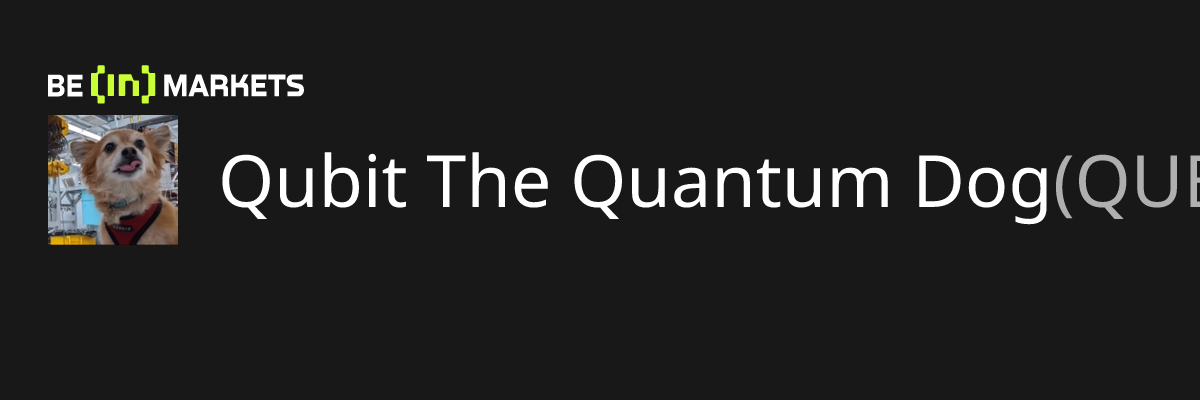 Qubit The Quantum Dog (QUBIT) Harga, Kapitalisasi Pasar, Info Grafik ...