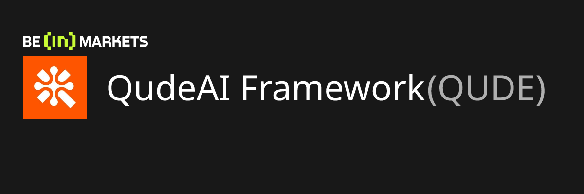 QudeAI Framework (QUDE) Price, MarketCap, Charts and Fundamentals Info - BeInCrypto