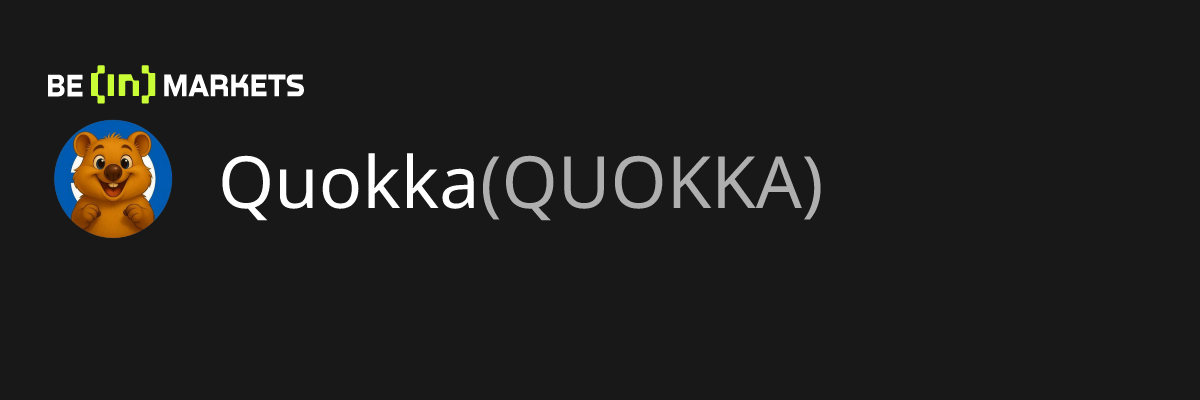 Quokka (QUOKKA) Price, MarketCap, Charts and Fundamentals Info - BeInCrypto