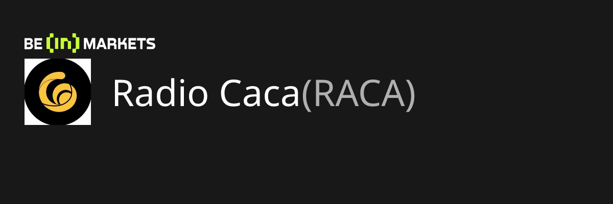 Radio Caca (RACA) Fiyat, Piyasa Değeri, Grafikler ve Temel Bilgi ...