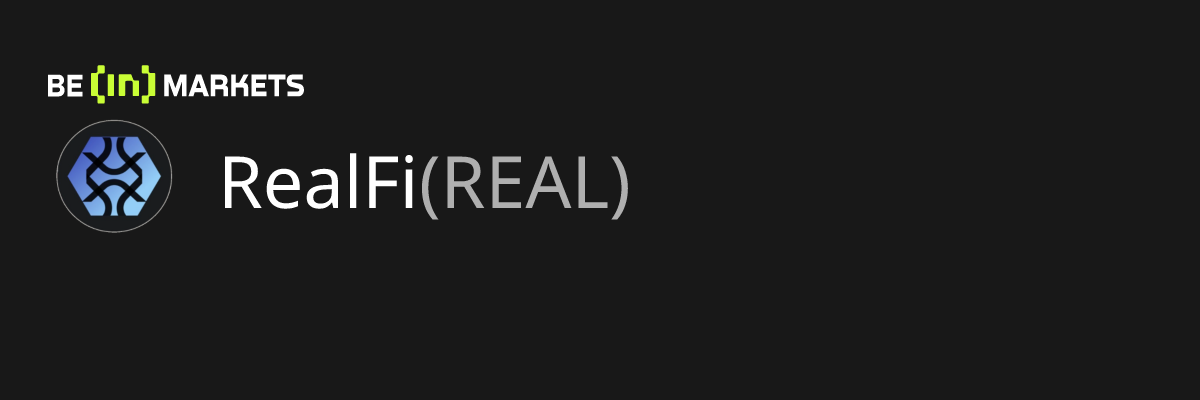 RealFi (REAL) 価格, 時価総額, 図表およびファンダメンタルズ情報 - BeInCrypto Japan