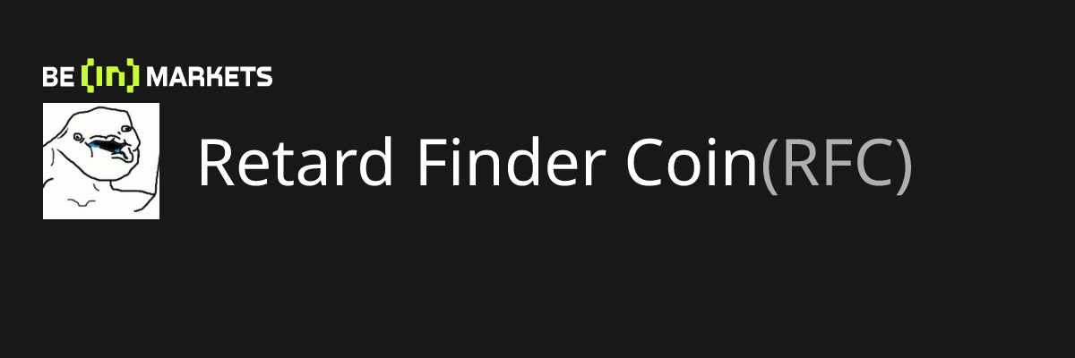 Retard Finder Coin (RFC) Price, MarketCap, Charts and Fundamentals Info ...