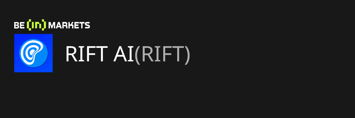 Курс RIFT AI (RIFT), рыночная капитализация, графики и фундаментальный ...