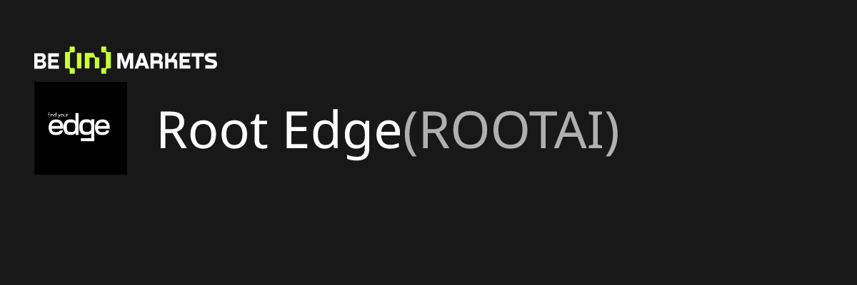 Root Edge (ROOTAI) Price, MarketCap, Charts and Fundamentals Info ...