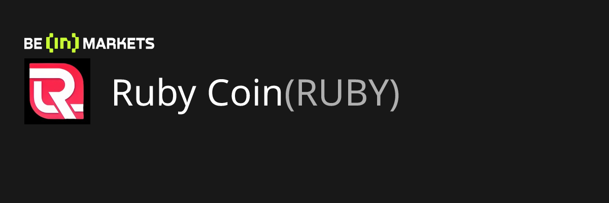 Ruby Coin (RUBY) información de precios, capitalización de mercado ...