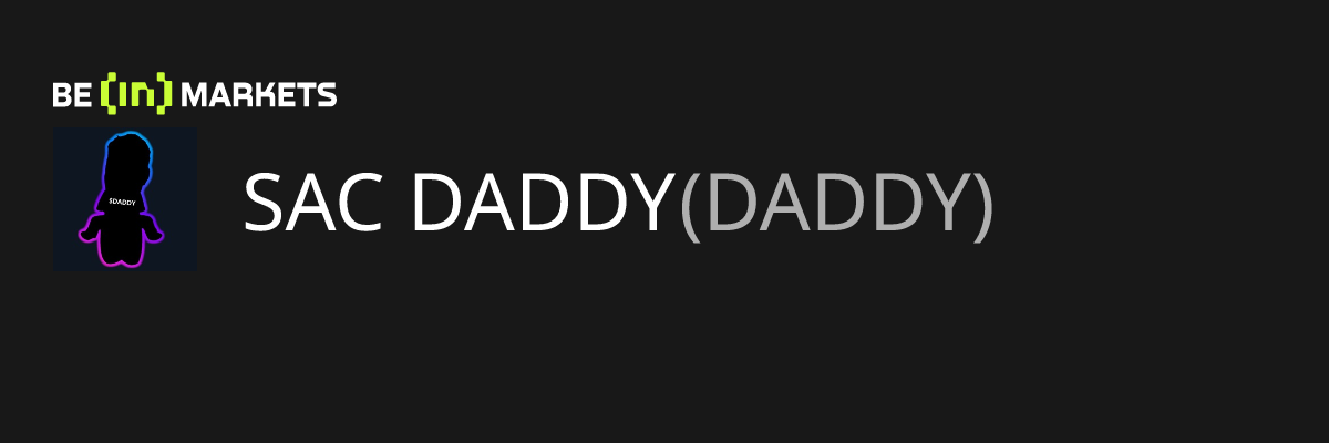 SAC DADDY (DADDY) Price, MarketCap, Charts and Fundamentals Info ...