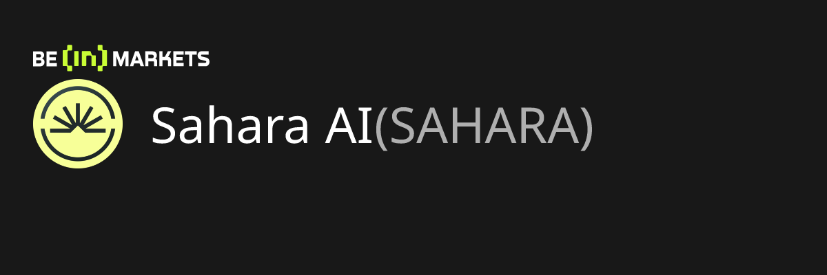 Sahara AI (SAHARA) 价格、市值、图表和基本面资讯 - BeInCrypto