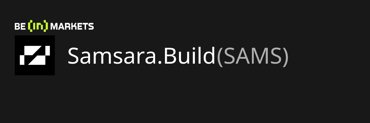 Samsara.Build (SAMS) Price, MarketCap, Charts and Fundamentals Info - BeInCrypto
