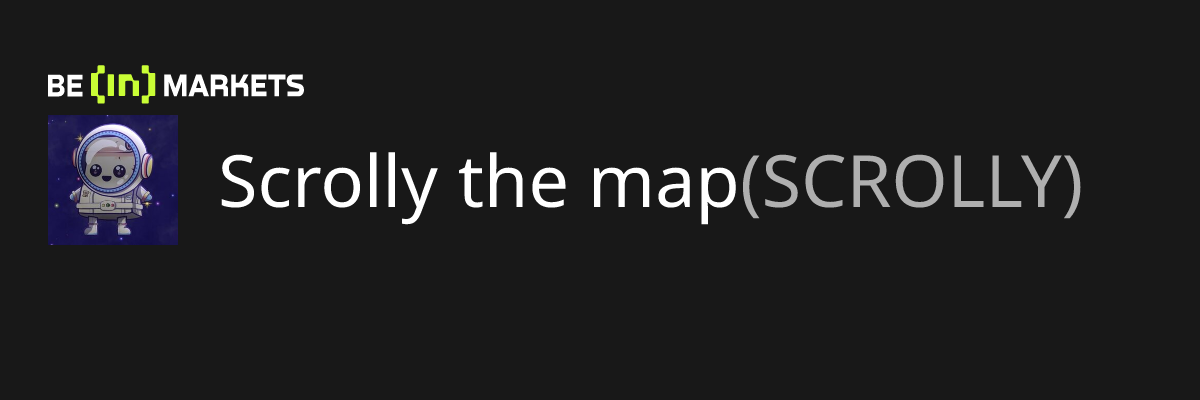 Scrolly the map (SCROLLY) 價格、市值、圖表和基本面資訊 - BeInCrypto