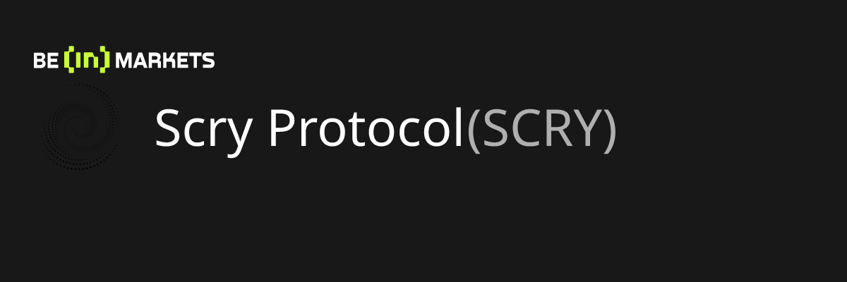 Scry Protocol (SCRY) Price, MarketCap, Charts and Fundamentals Info ...