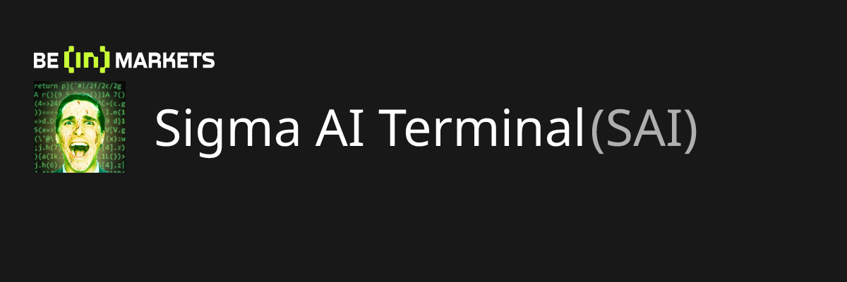 Sigma AI Terminal (SAI) Price, MarketCap, Charts and Fundamentals Info ...