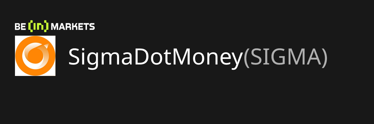 SigmaDotMoney (SIGMA) Prezzo, capitalizzazione di mercato, grafici e ...