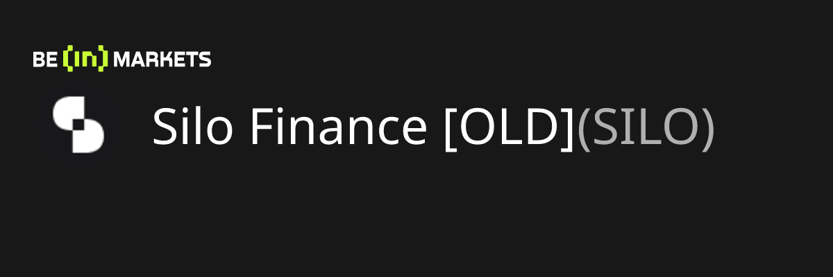 Silo Finance [OLD] (SILO) Price, MarketCap, Charts and Fundamentals ...