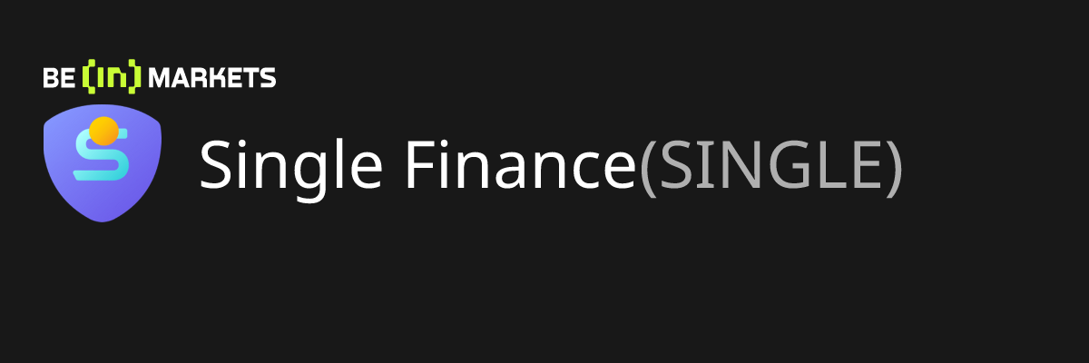 Single Finance (SINGLE) Price, MarketCap, Charts and Fundamentals Info ...