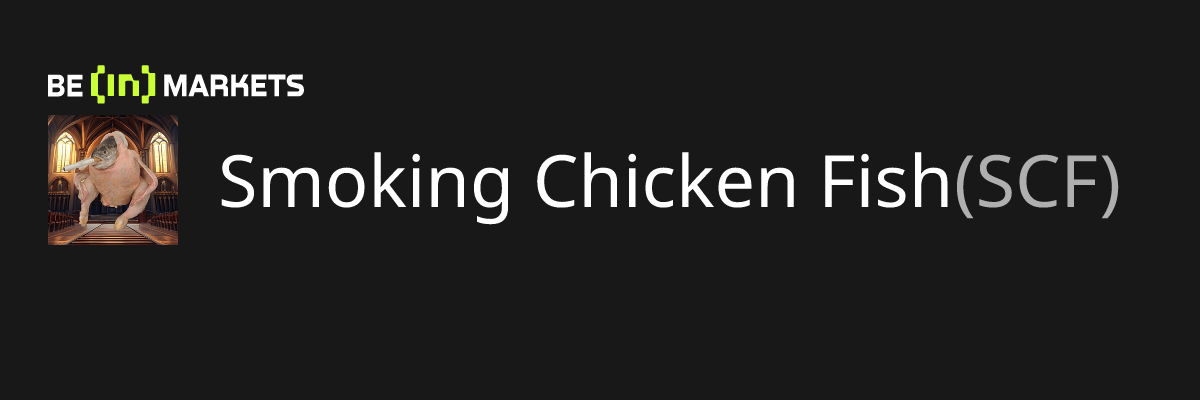 Smoking Chicken Fish (SCF) koers, marktkapitalisatie, grafieken en ...