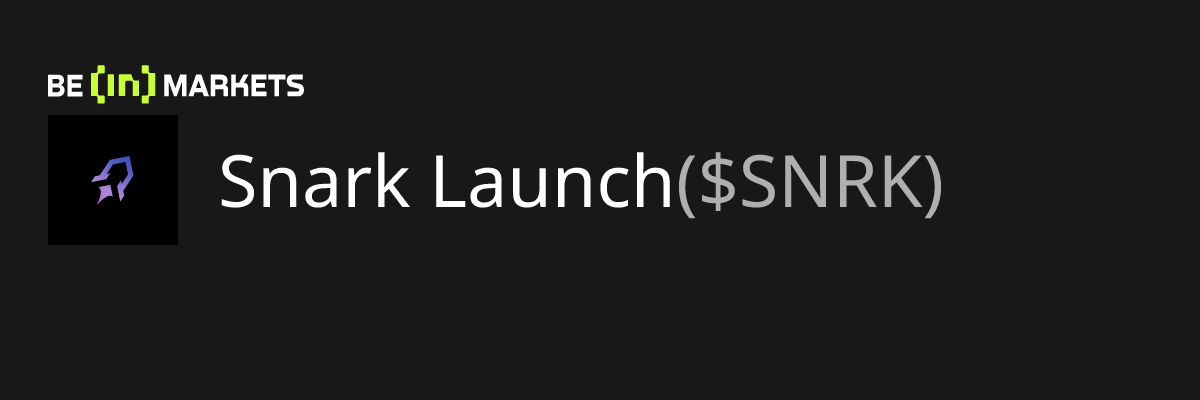 Snark Launch ($SNRK) Price, MarketCap, Charts and Fundamentals Info ...