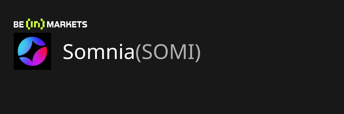 Somnia (SOMI) Price, MarketCap, Charts and Fundamentals Info - BeInCrypto