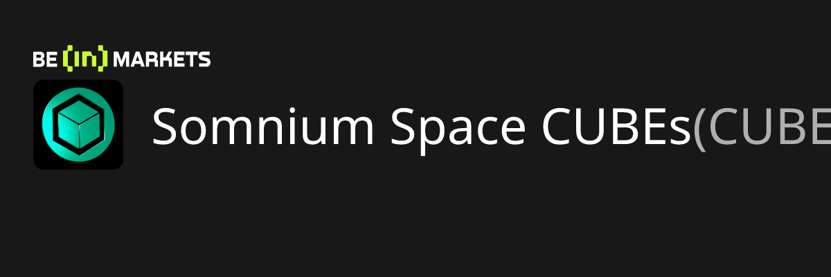 Somnium Space CUBEs (CUBE) Price, MarketCap, Charts and Fundamentals ...