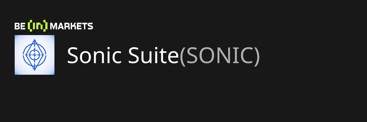 Sonic Suite (SONIC) Price, MarketCap, Charts and Fundamentals Info ...