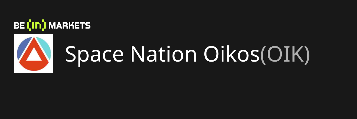 Space Nation Oikos (OIK) Price, MarketCap, Charts and Fundamentals Info ...