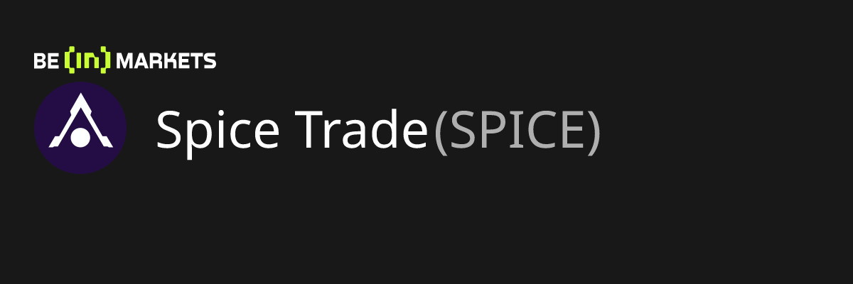 Spice Trade (SPICE) Informações sobre preço, MarketCap, gráficos e ...