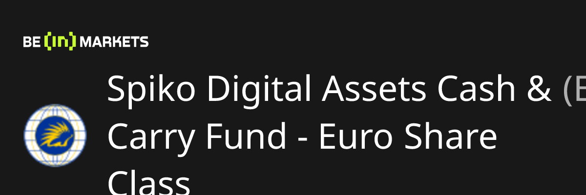 Spiko Digital Assets Cash & Carry Fund - Euro Share Class (EURSPKCC ...